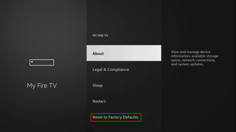 Fire TV: Factory Reset your Device – Untappd