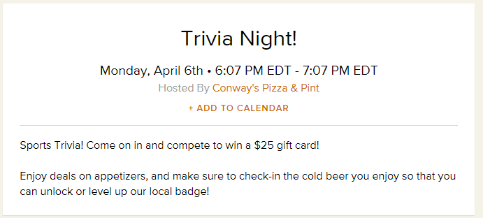 Promoting Your Local Badge – Untappd