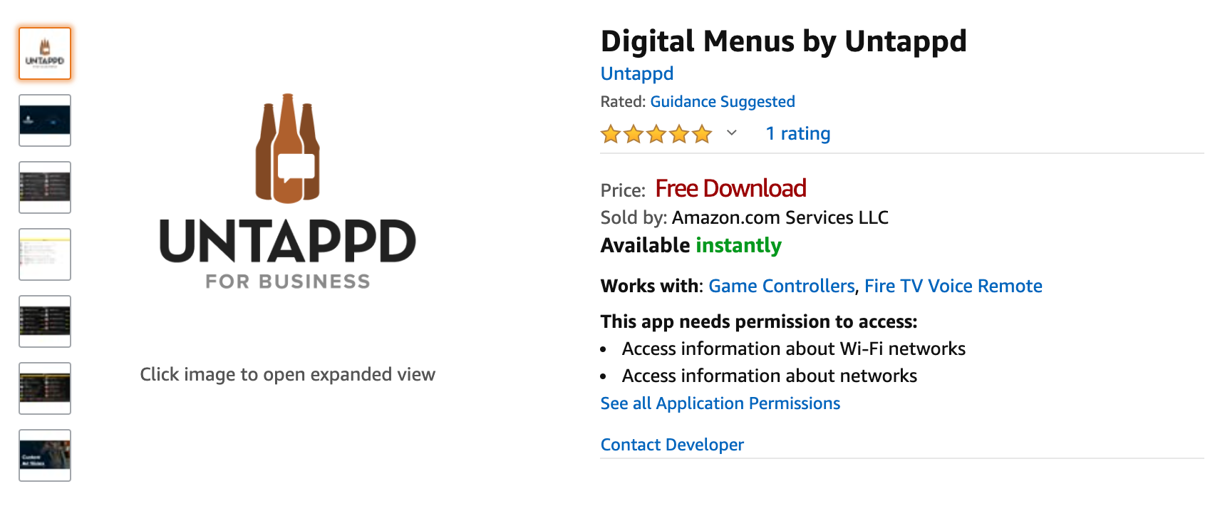 Setting Up Digital Menus on Your Fire Stick – Untappd
