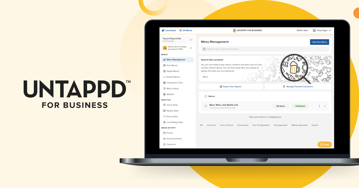 A Fresh New Look and Powerful New Tools in Untappd for Business – Untappd
